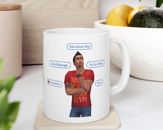 Sims Mug Sims Gift Simmer Gift Thoughtful Indecisive Sim - Etsy