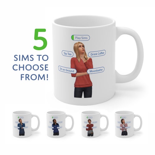 Sims Mug Sims Gift Simmer Gift Thoughtful Indecisive - Etsy