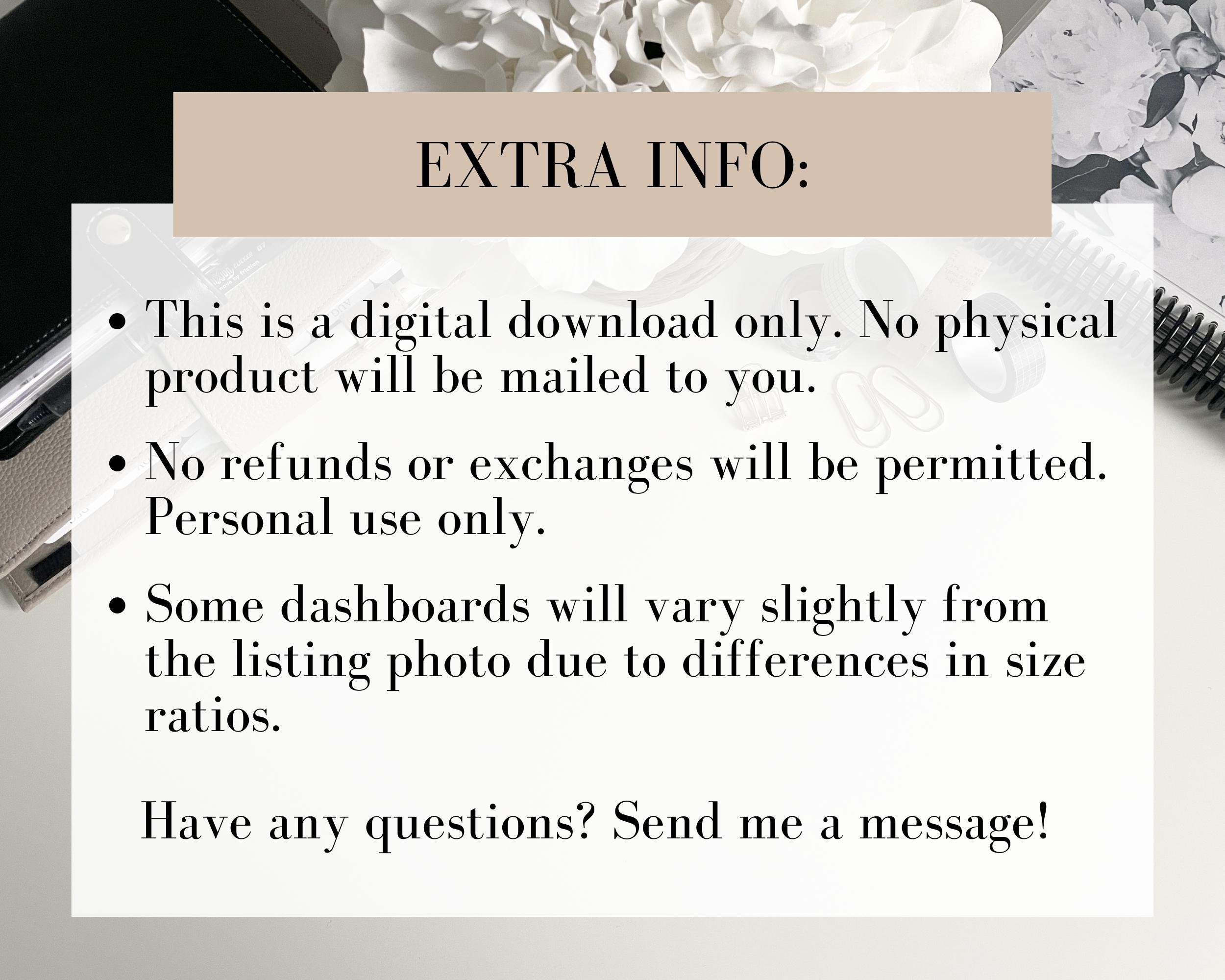 Pink Aesthetic Digital Printable Planner Dashboard Pocket, Personal, A6 ...