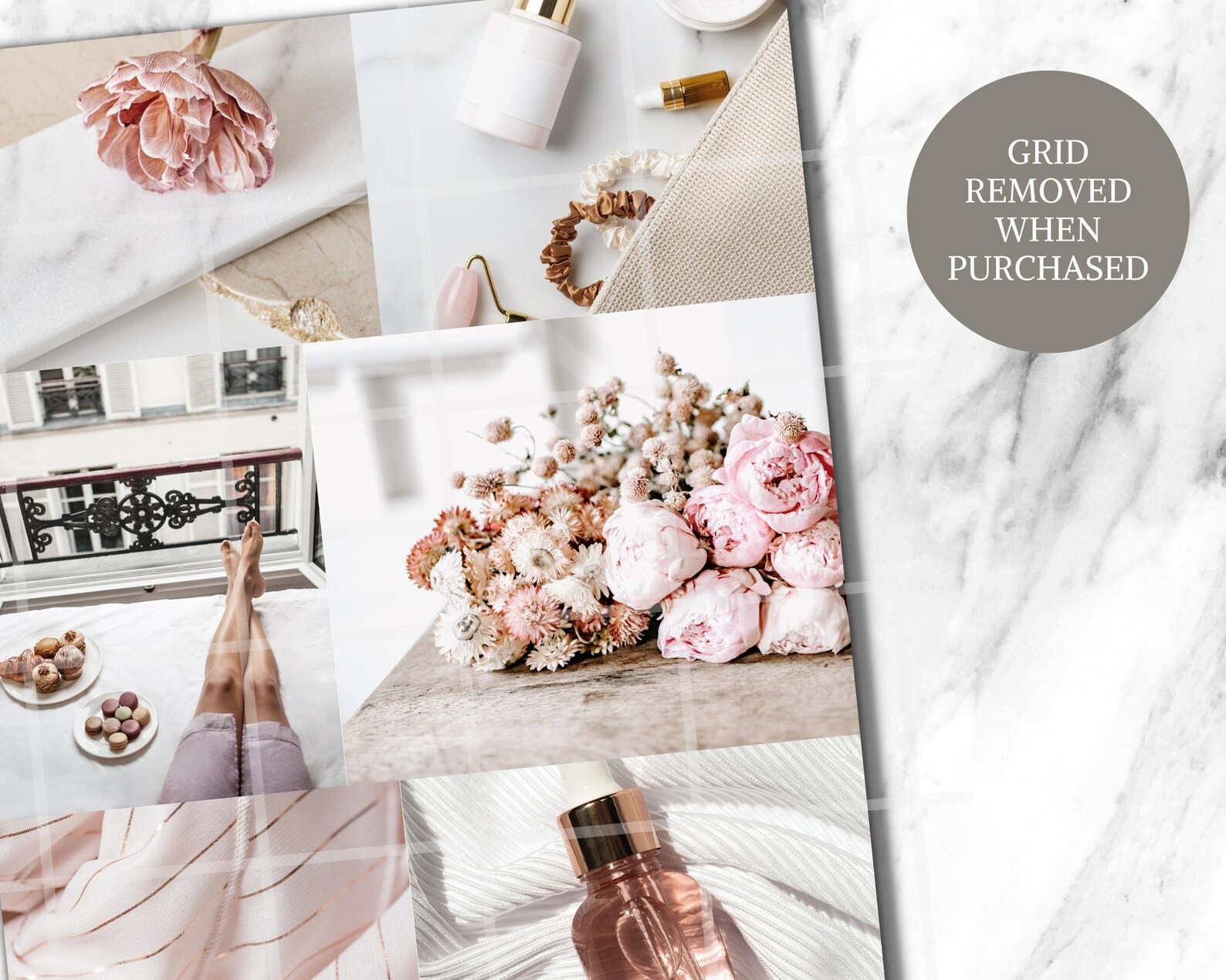 Pink Luxury Digital Printable Planner Dashboard Mood Board - Etsy