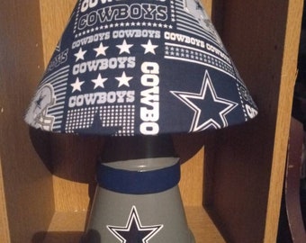 Dallas Cowboys Table Lamps - Etsy