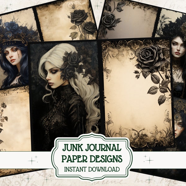 Gothic Journal - Etsy