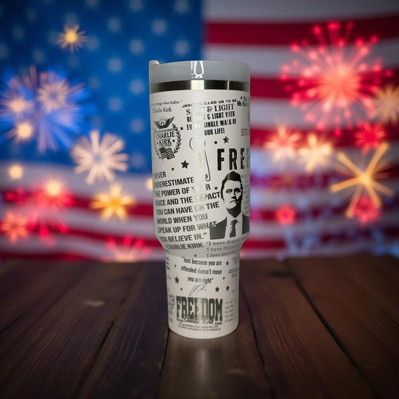 Charlie Kirk Coffee Mug - Etsy