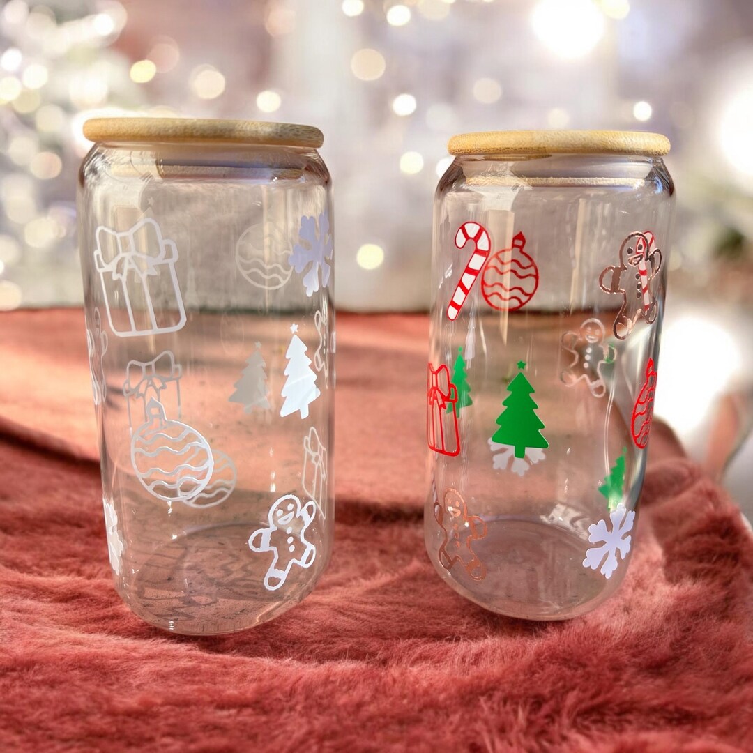 Holiday Iced Coffee Cup Christmas Tumbler Coffee Lover Gift Everyday ...