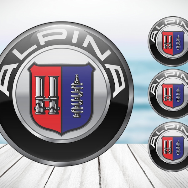 Alpina Wheel Emblems - Etsy
