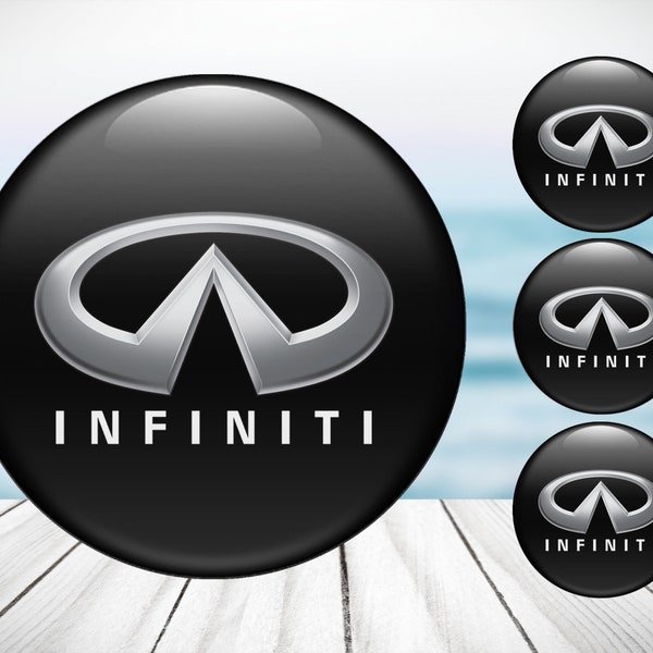 Infinity Center Cap Decals - Etsy
