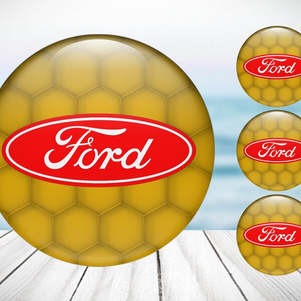 Ford Center Cap Decal - Etsy