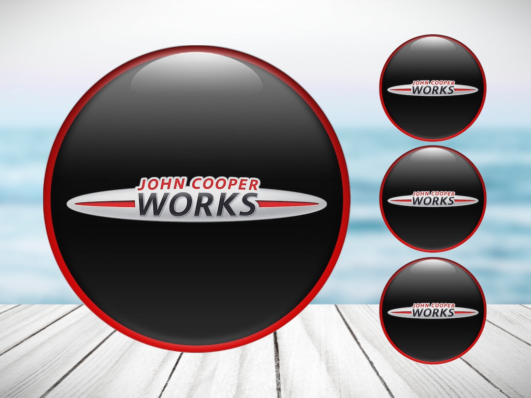 4pcs Set MINI Cooper JCW High Quality Hand Made Center Wheel Cap ...