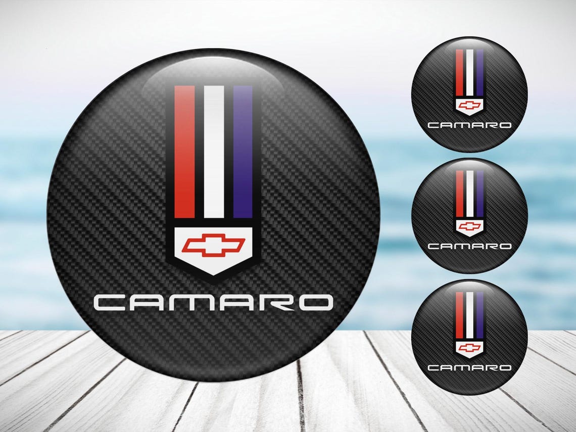 4pcs Set Chevrolet Camaro High Quality Hand Made Center Wheel Cap ...