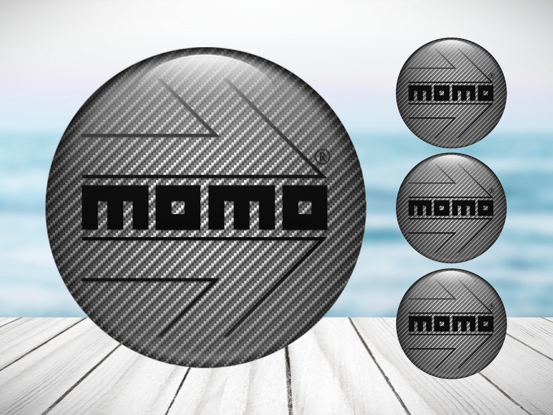 4pcs Set MOMO High Quality Hand Made Center Wheel Cap Stickers Gas Tank ...