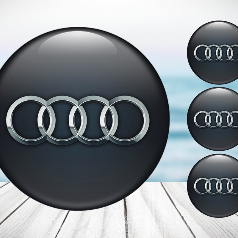 Audi Logo Decal Wheel - Etsy