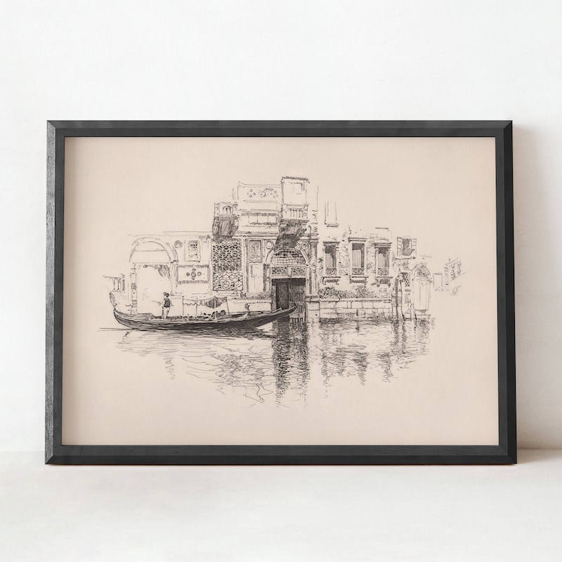 Antique Drawing - Etsy