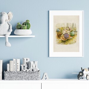 DIGITAL DOWNLOAD | Antique Beatrix Potter Illustration of Toad's Tea ...