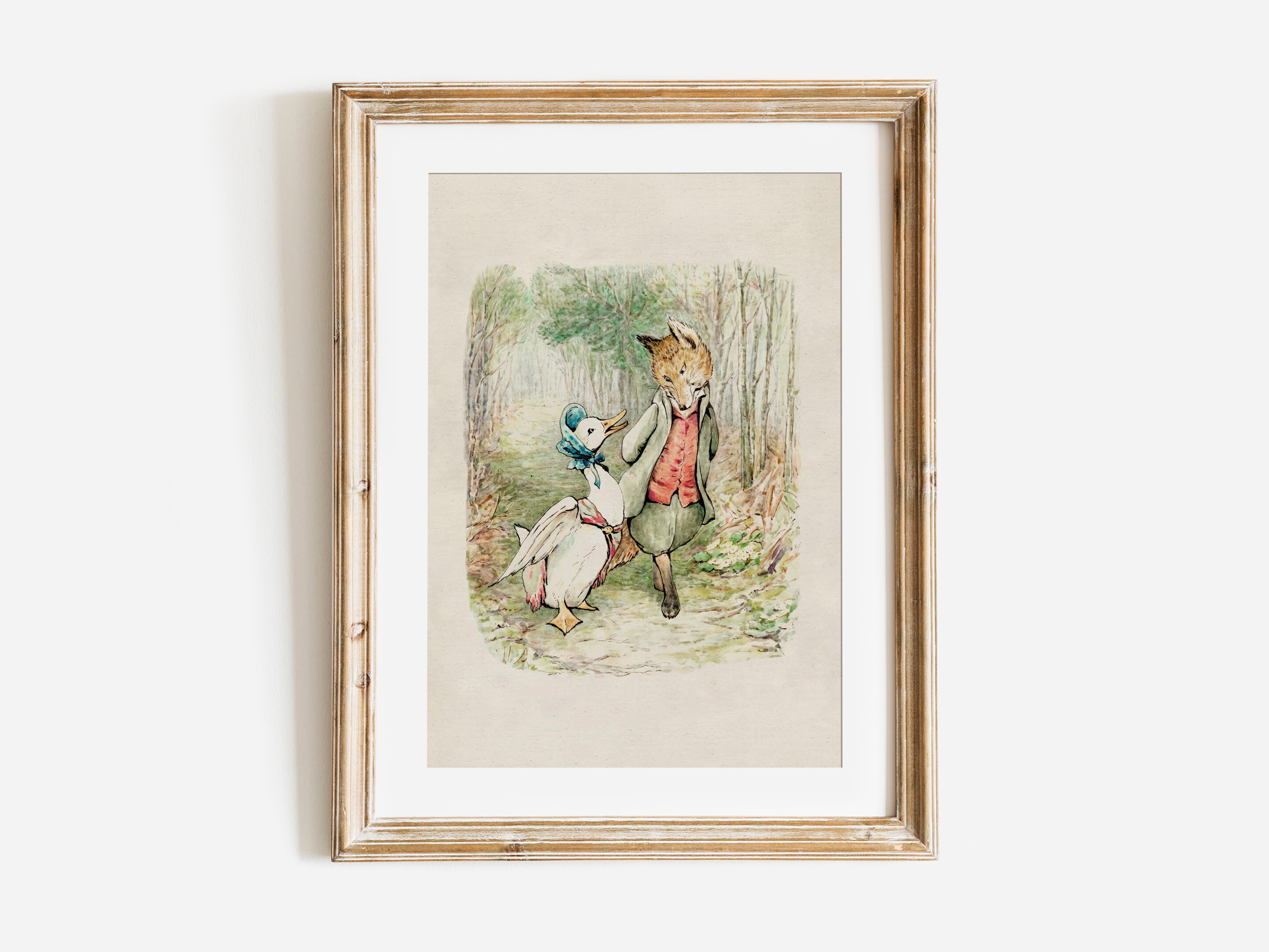 Beatrix Potter Digital Download, Antique Jemima Puddle Duck Printable ...