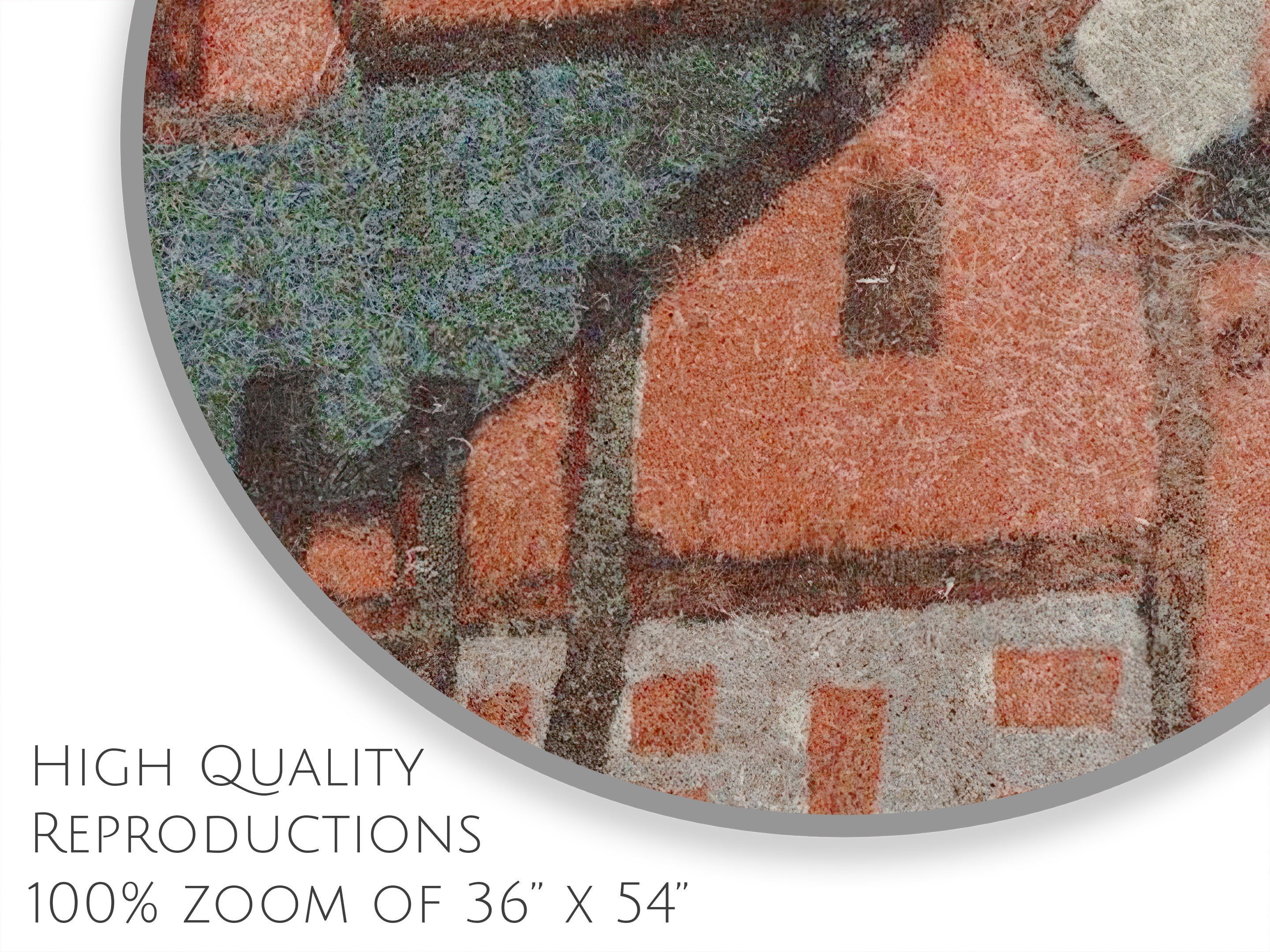 POSTER PRINTS | Colorful Vignette III | Antique Vibrant Painting ...