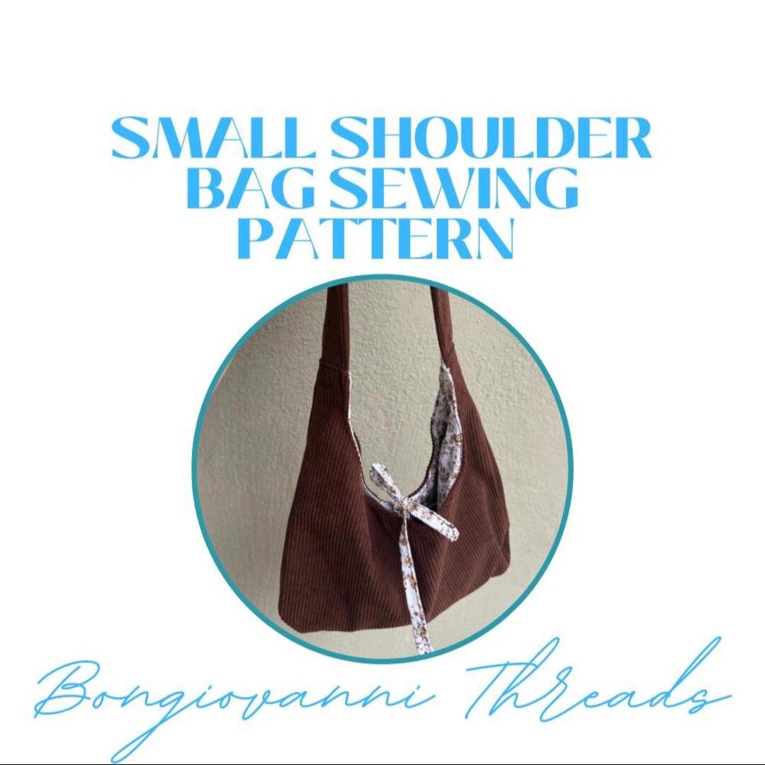 Small Shoulder Bag Sewing Pattern for Beginners (PDF Pattern) - Etsy