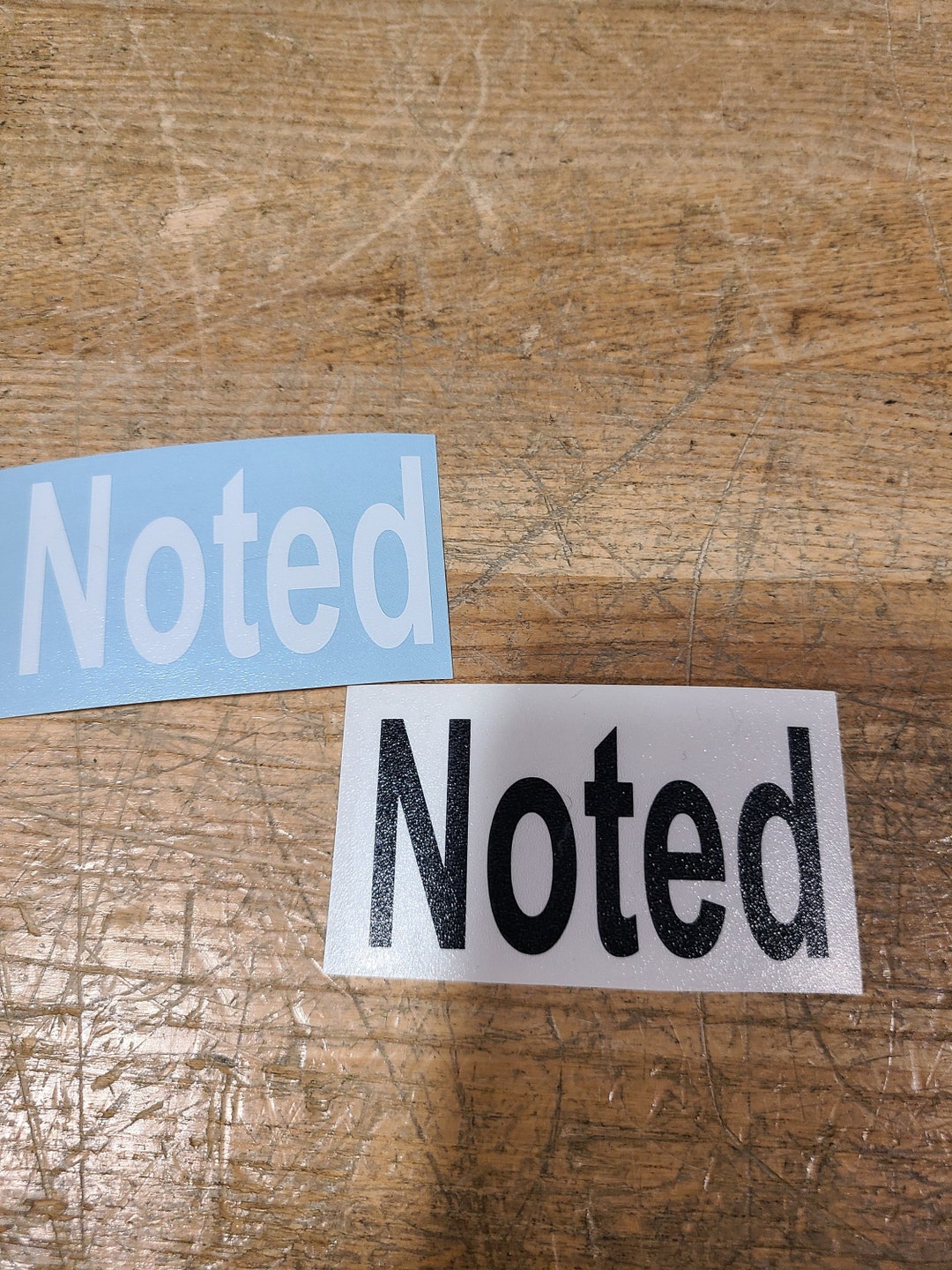 Noted Sticker - Etsy