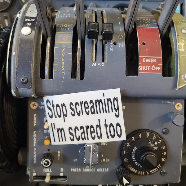 Stop Screaming Im Scared Too Patch - Etsy