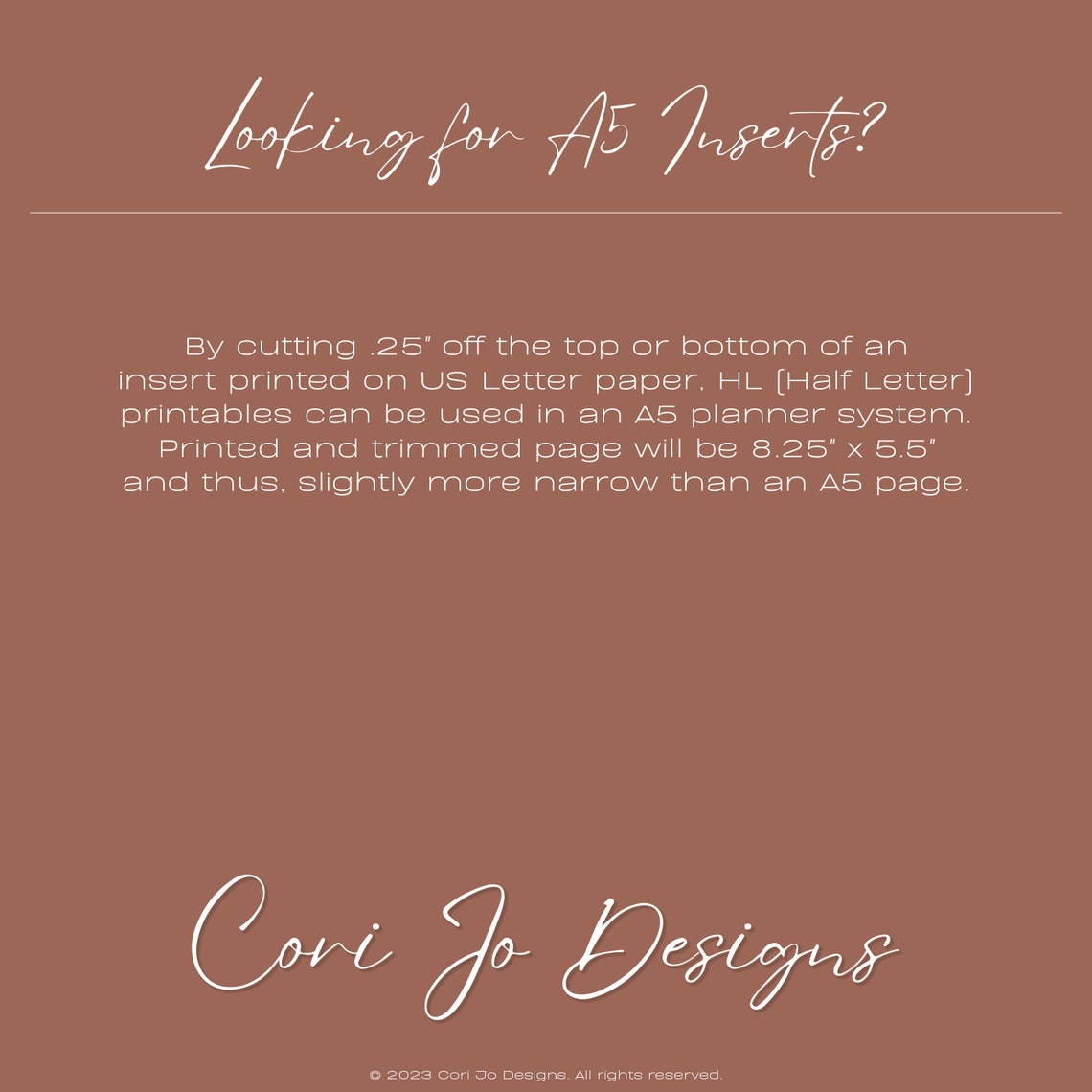 HL Goal Planner Printable Insert Goal Planning Page Half Letter Planner ...