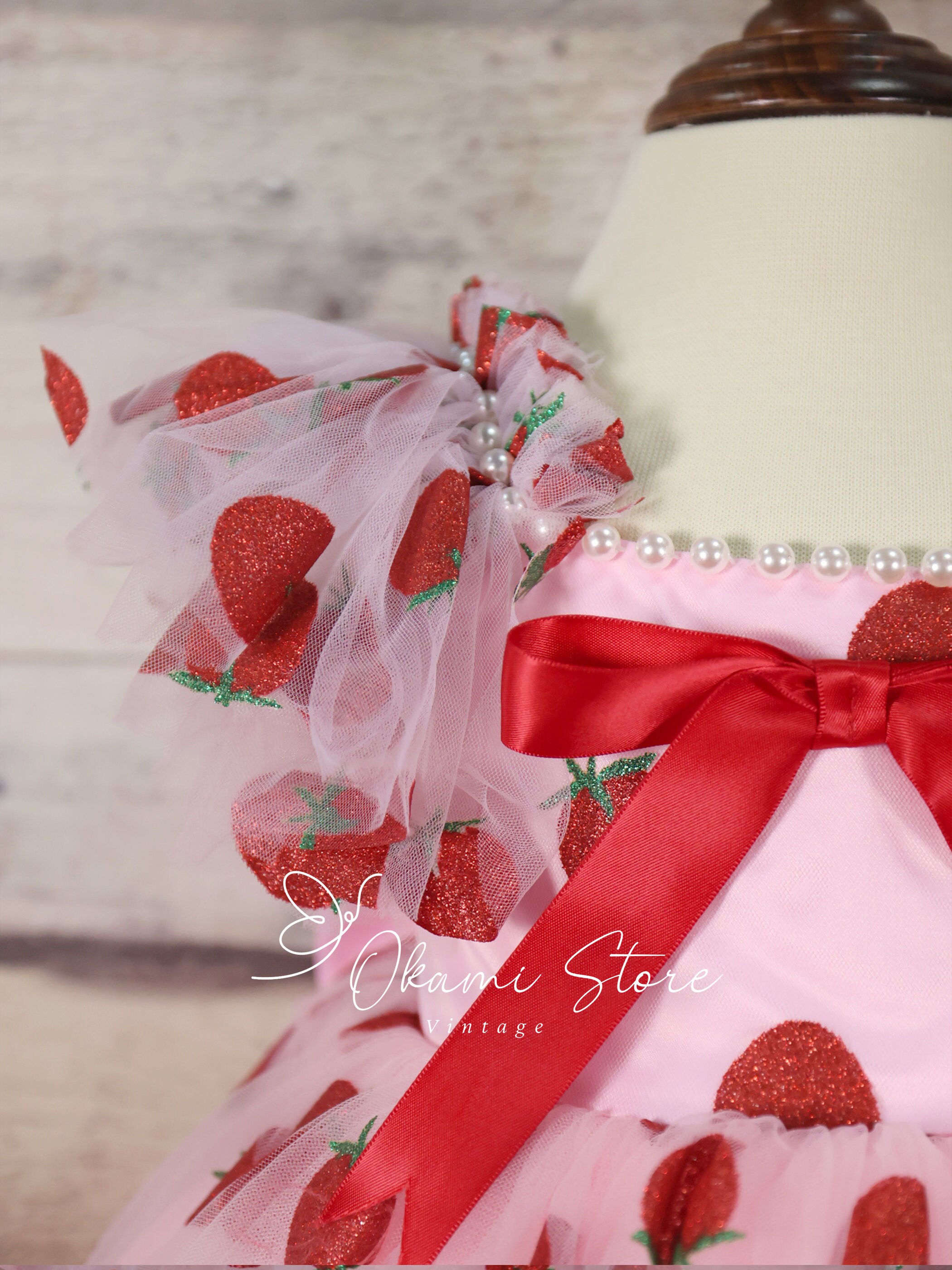 Berry First Birthday Outfit, Personalized Baby Girl Strawberry Clothes ...