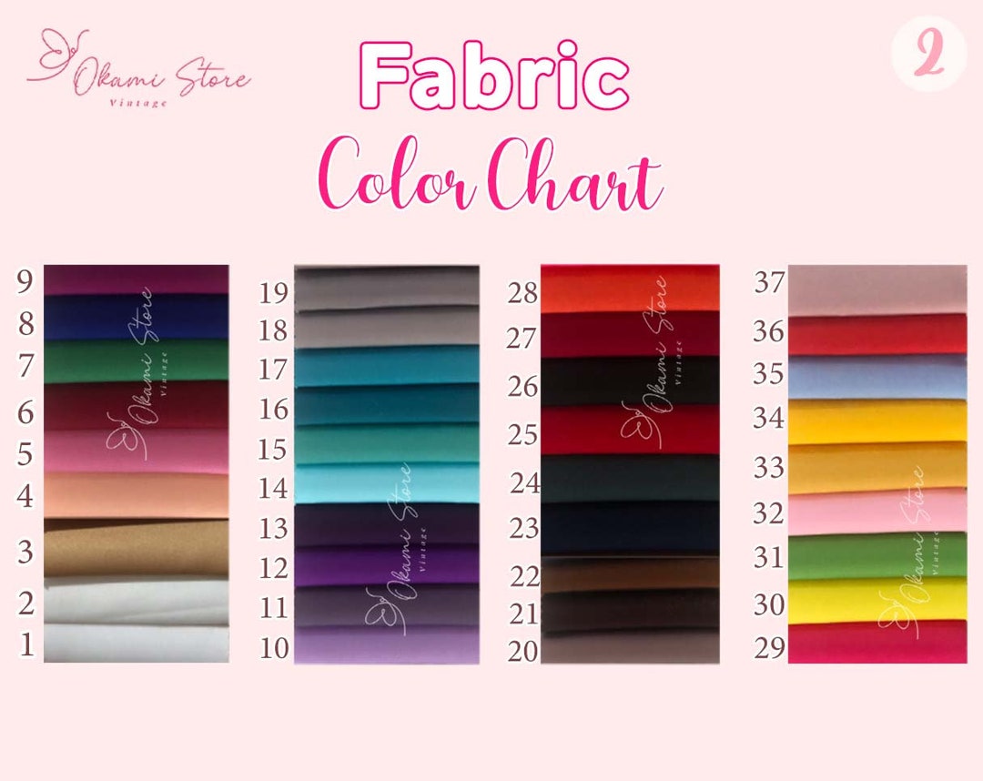 Satin Fabric Samples Fabric Swatches Fabric Sample - Etsy