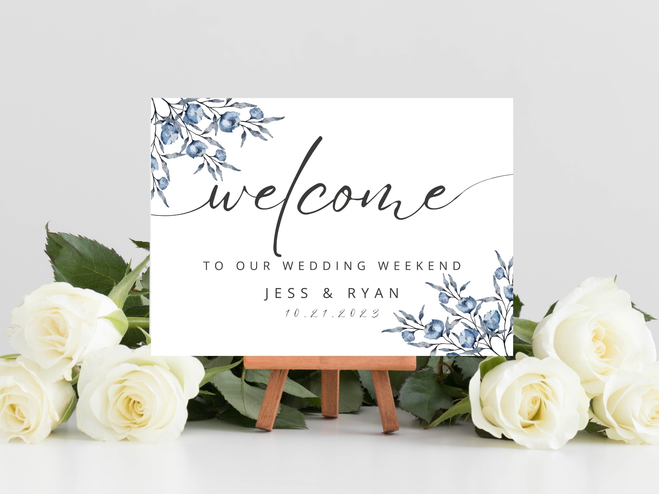 Wedding Weekend Welcome Sign, Welcome Sign for Wedding Weekend ...