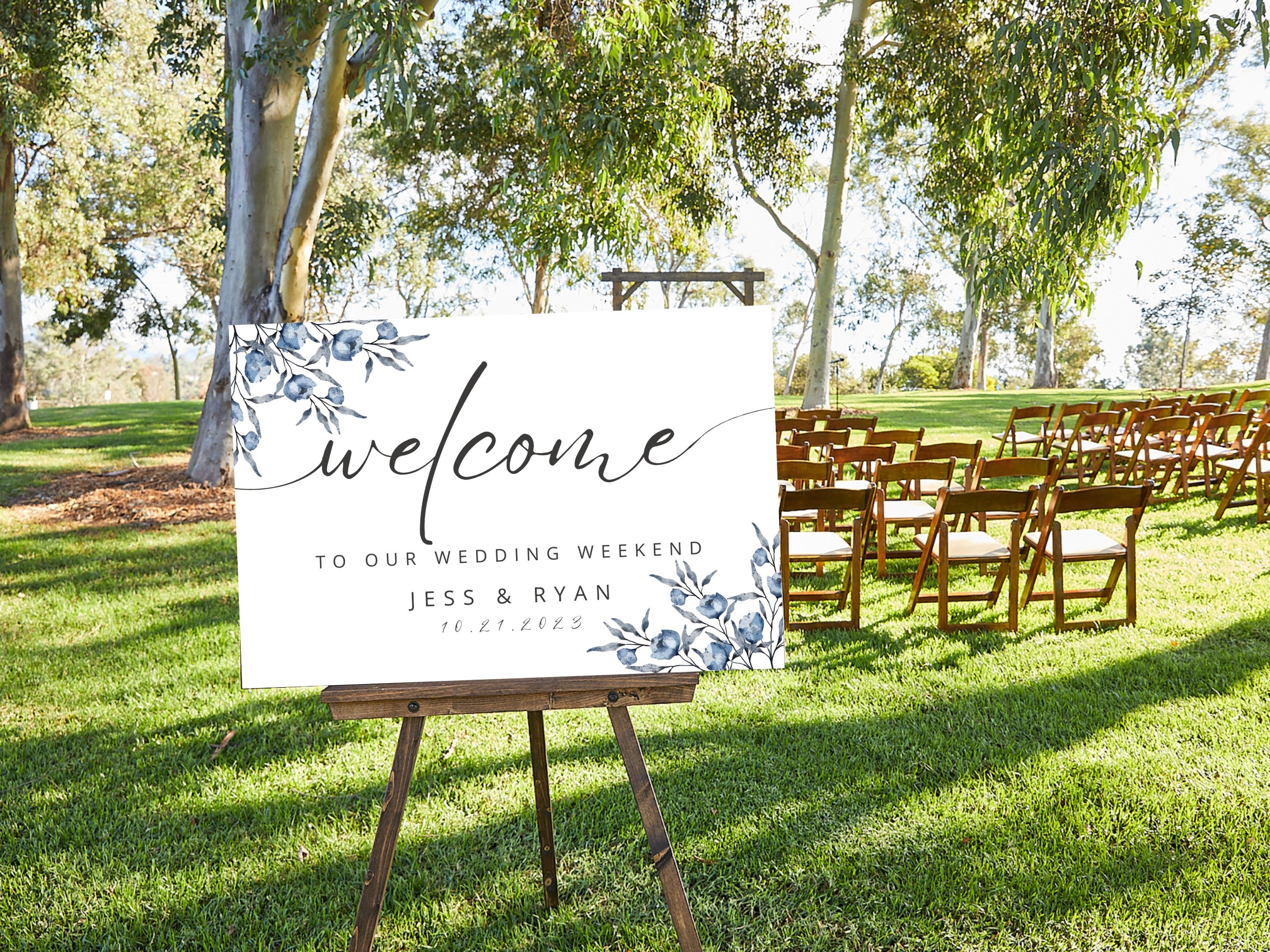 Wedding Weekend Welcome Sign, Welcome Sign for Wedding Weekend ...
