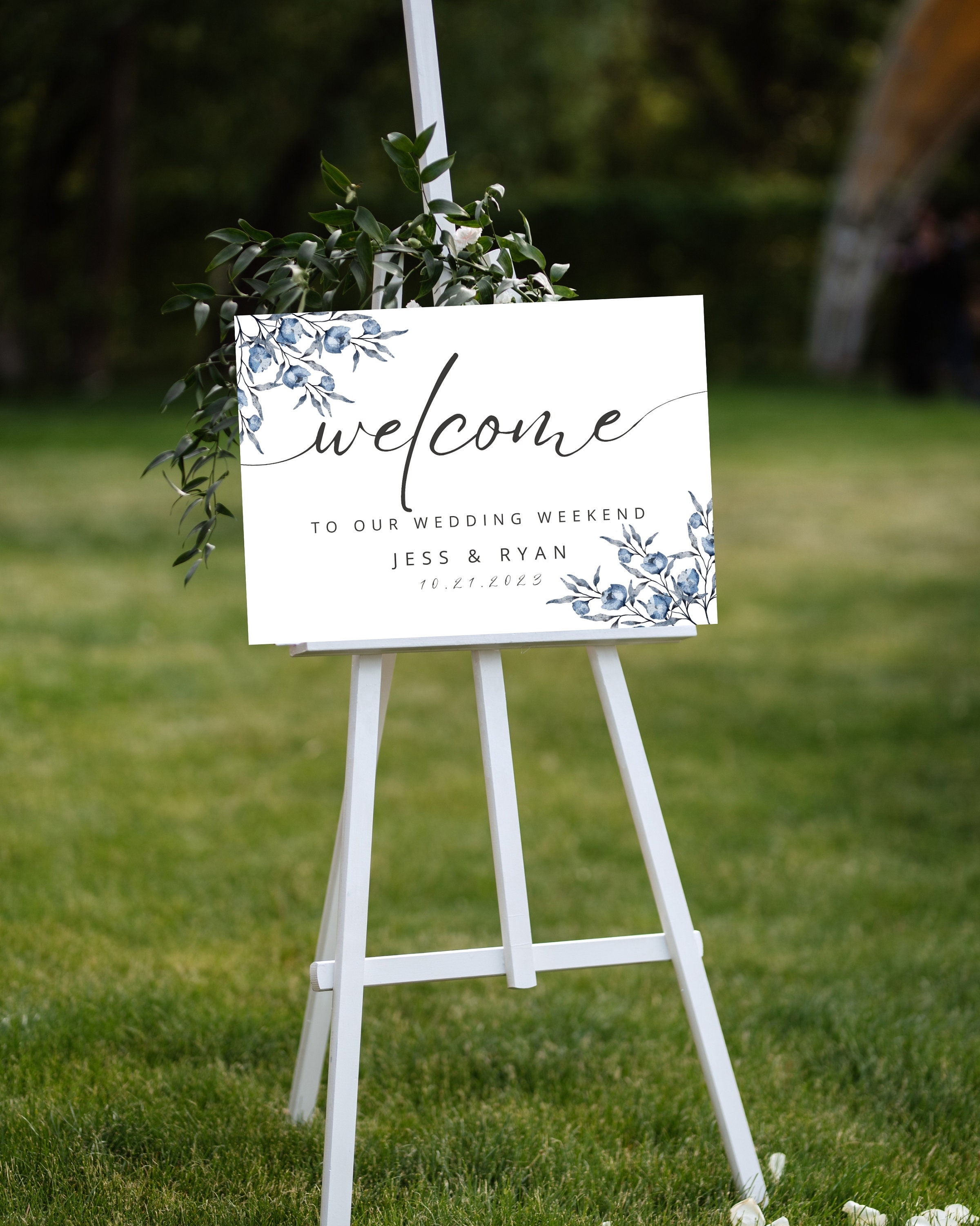 Wedding Weekend Welcome Sign, Welcome Sign for Wedding Weekend ...