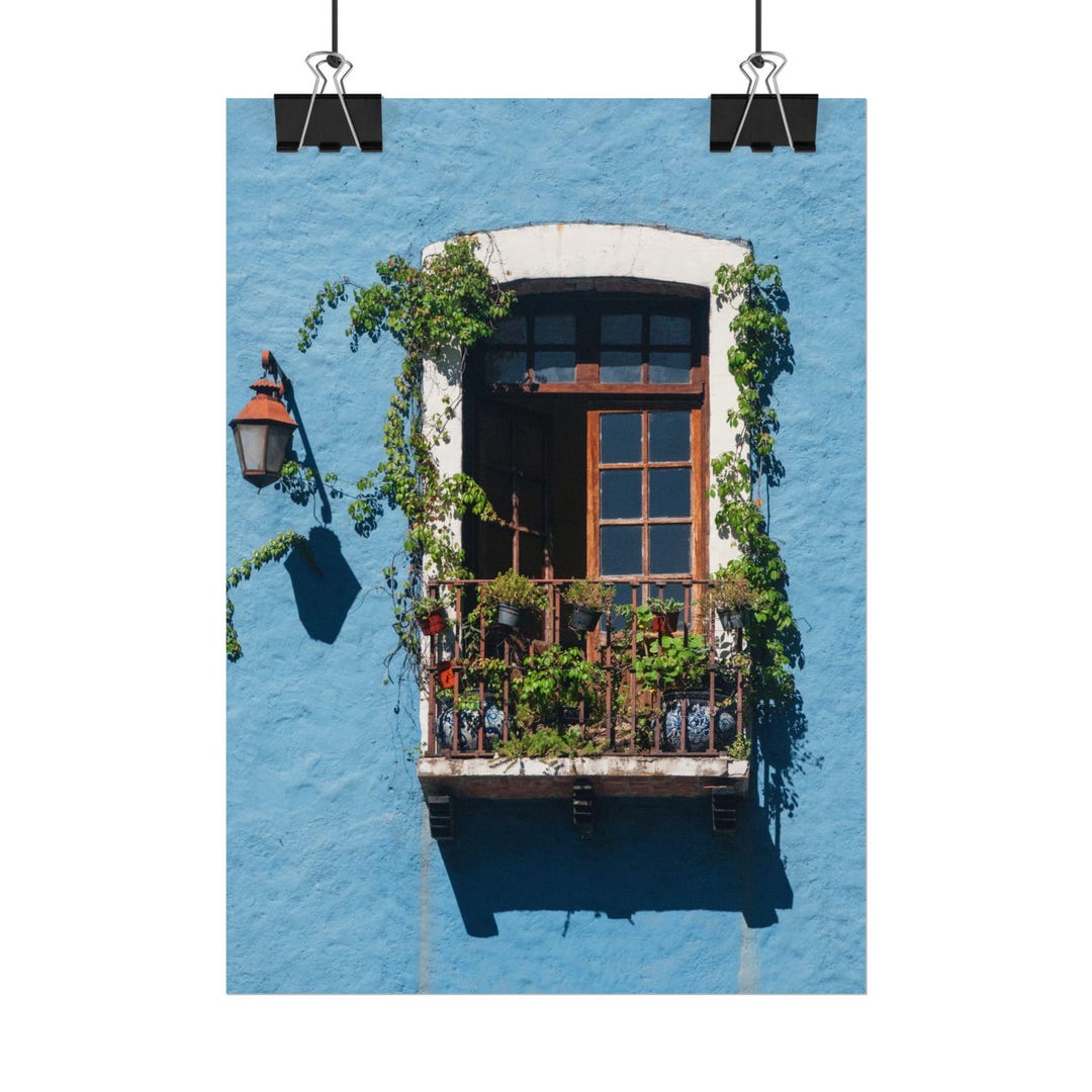 Rolled Posters, Mexican Balcony Home Decor Wall Art Hanging, Living ...