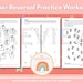 Number Reversal and Orientation Worksheets Bundle, Pediatric School ...