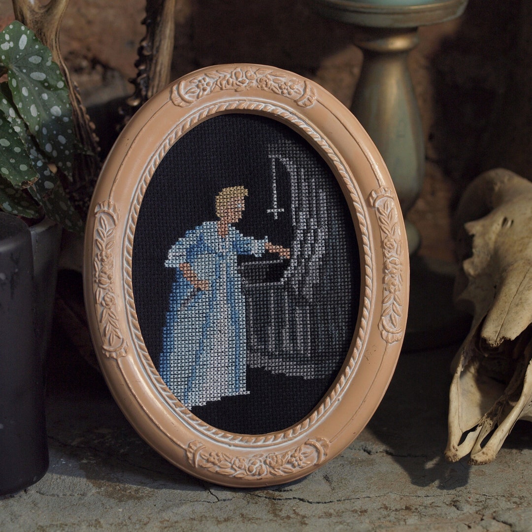 Rosemary Cross Stitch / Horror Movies Home Decor - Etsy