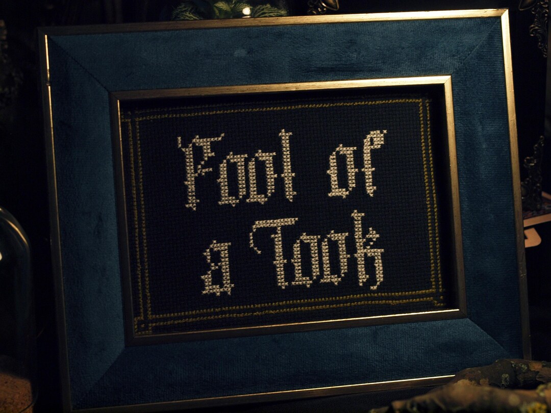 Fool of a Took Cross Stitch Pattern - Etsy