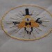 Bill Cipher /cross Stitch Embroidery Patch/ Gravity Falls Handmade - Etsy