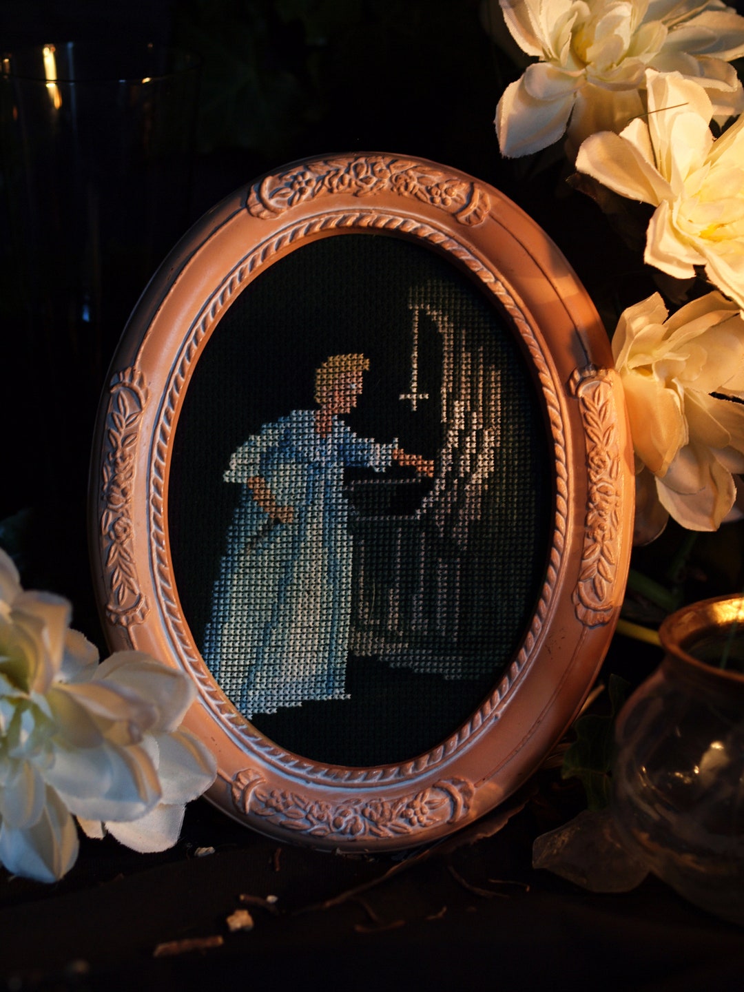 Rosemary Cross Stitch / Horror Movies Home Decor Rosemary's Baby - Etsy