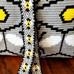 Bee Crochet Bag Crochet Backpack Crochet Bag Bee Crochet Purse Unique ...