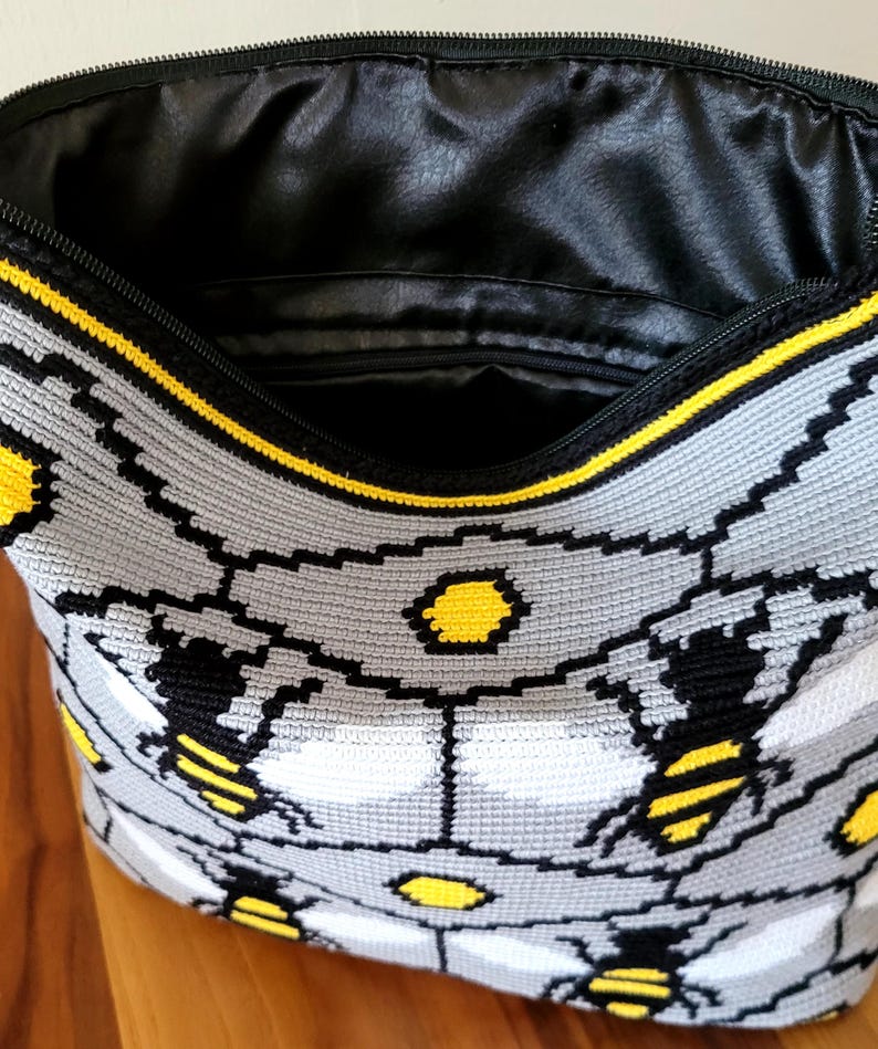 Bee Crochet Bag Crochet Backpack Crochet Bag Bee Crochet Purse Unique ...