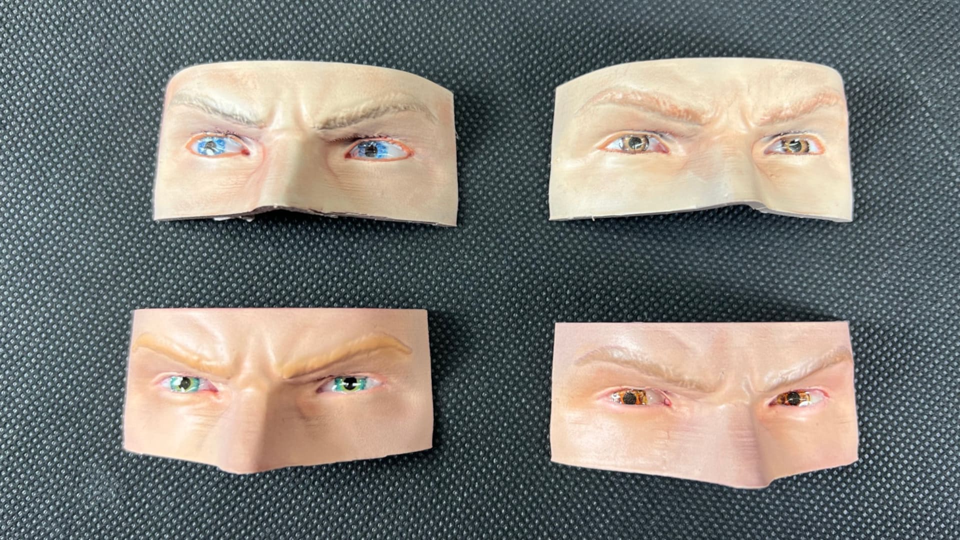 Realistic Eye Decals (1/3 to 1/2 Scale) for Statues / Figures / Dolls ...