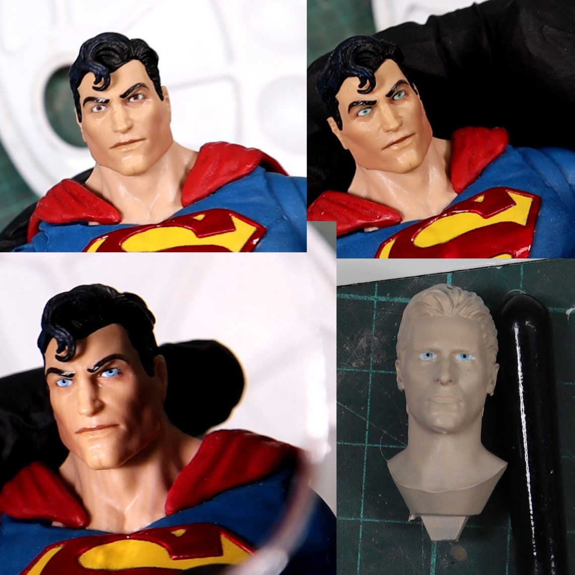 Realistic Eye Decals (1/12 to 1/8 Scale) for Statues / Figures / Dolls ...