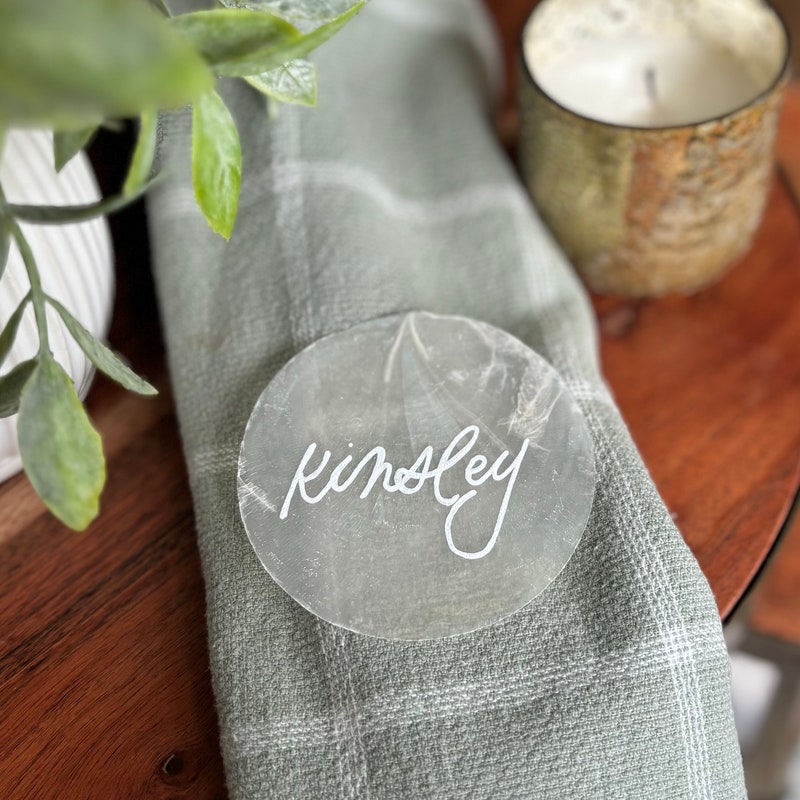 Sea Shell Place Card - Etsy