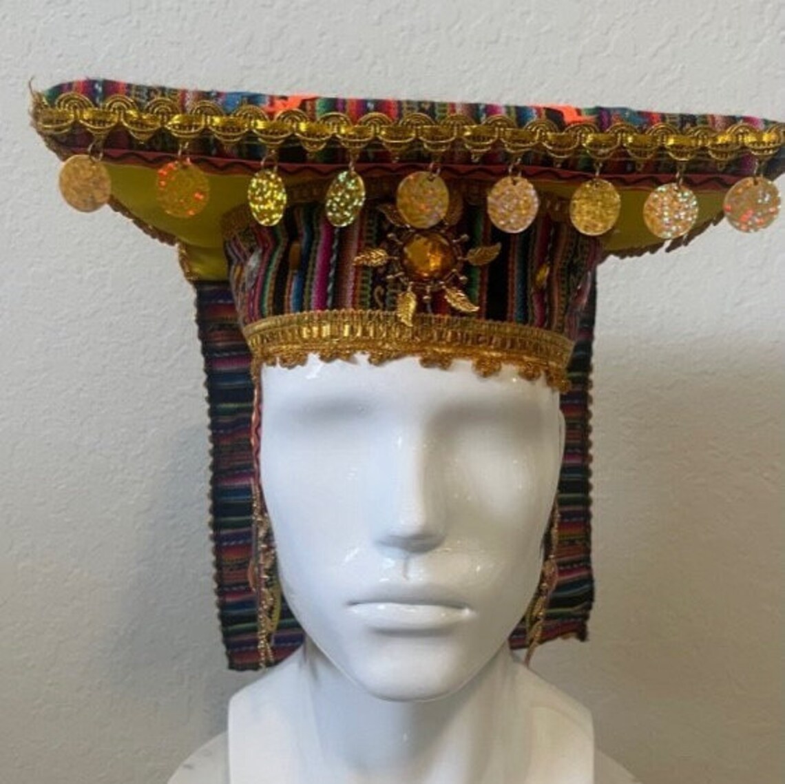 Peruvian Inca Queen Party Hat - Etsy