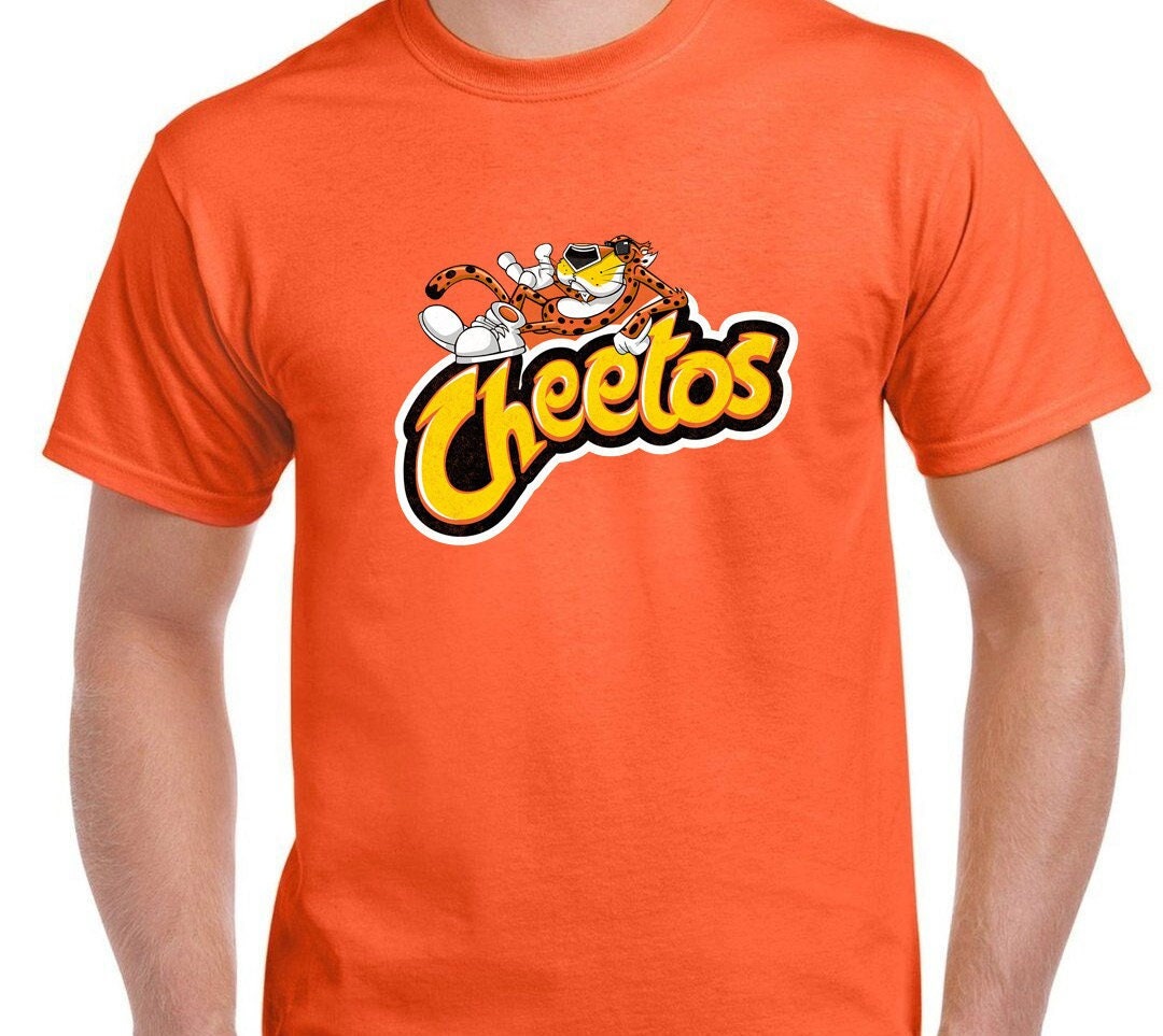 Cheetos T-shirt Classic Cartoons Wear Crew Neck Short Sleeve High ...