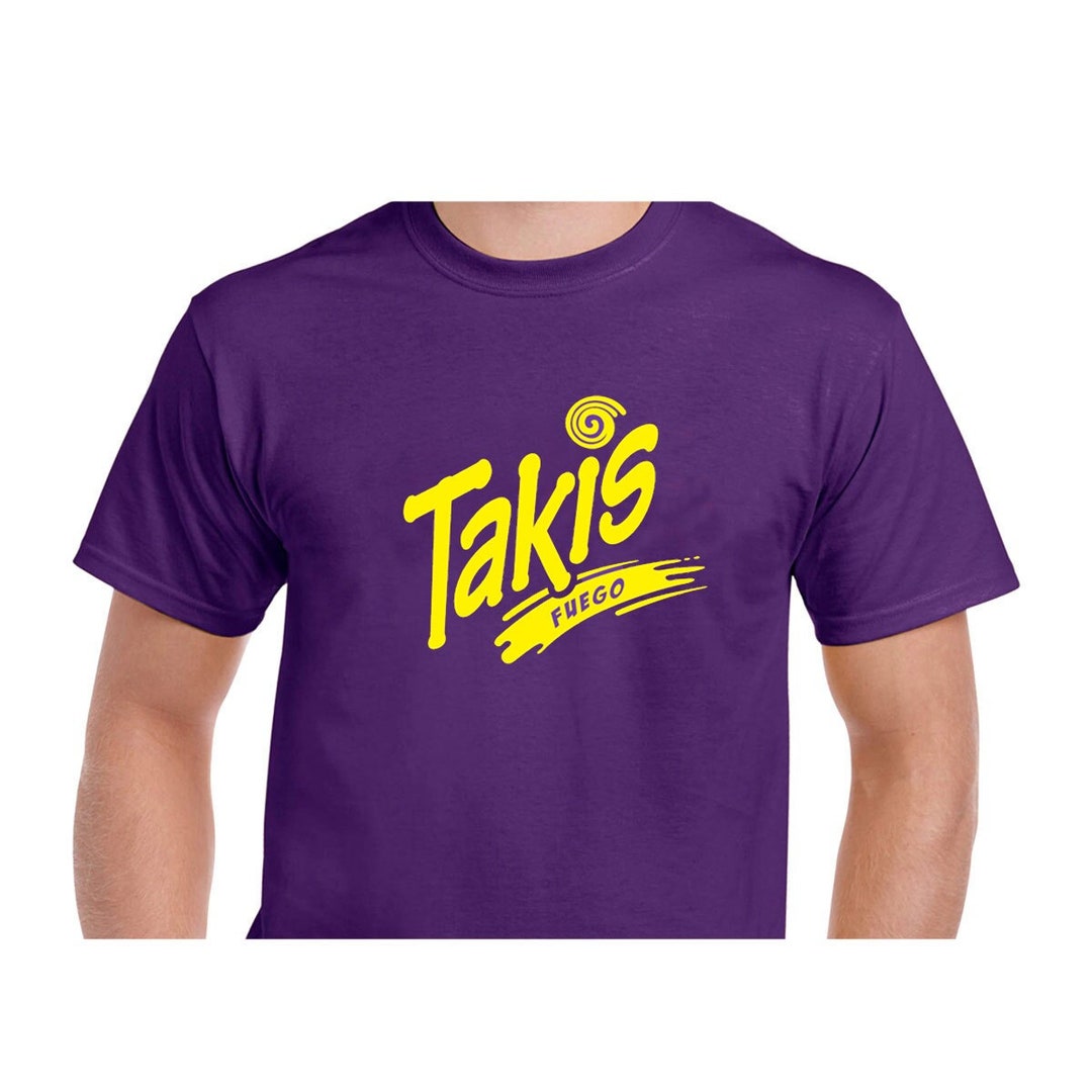 Takis Fuego T-shirt - Crew Neck Short Sleeve Tee - Etsy