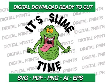Slime Ghostbusters Svg - Etsy