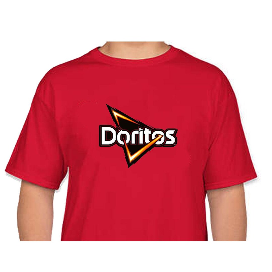 Doritos T-shirt: Classic Cartoon Crew Neck Tee - Etsy