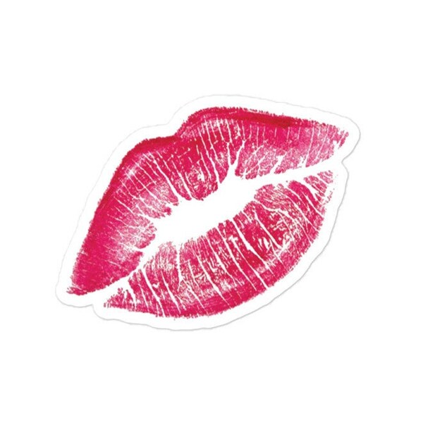 Lipstick Sticker - Etsy