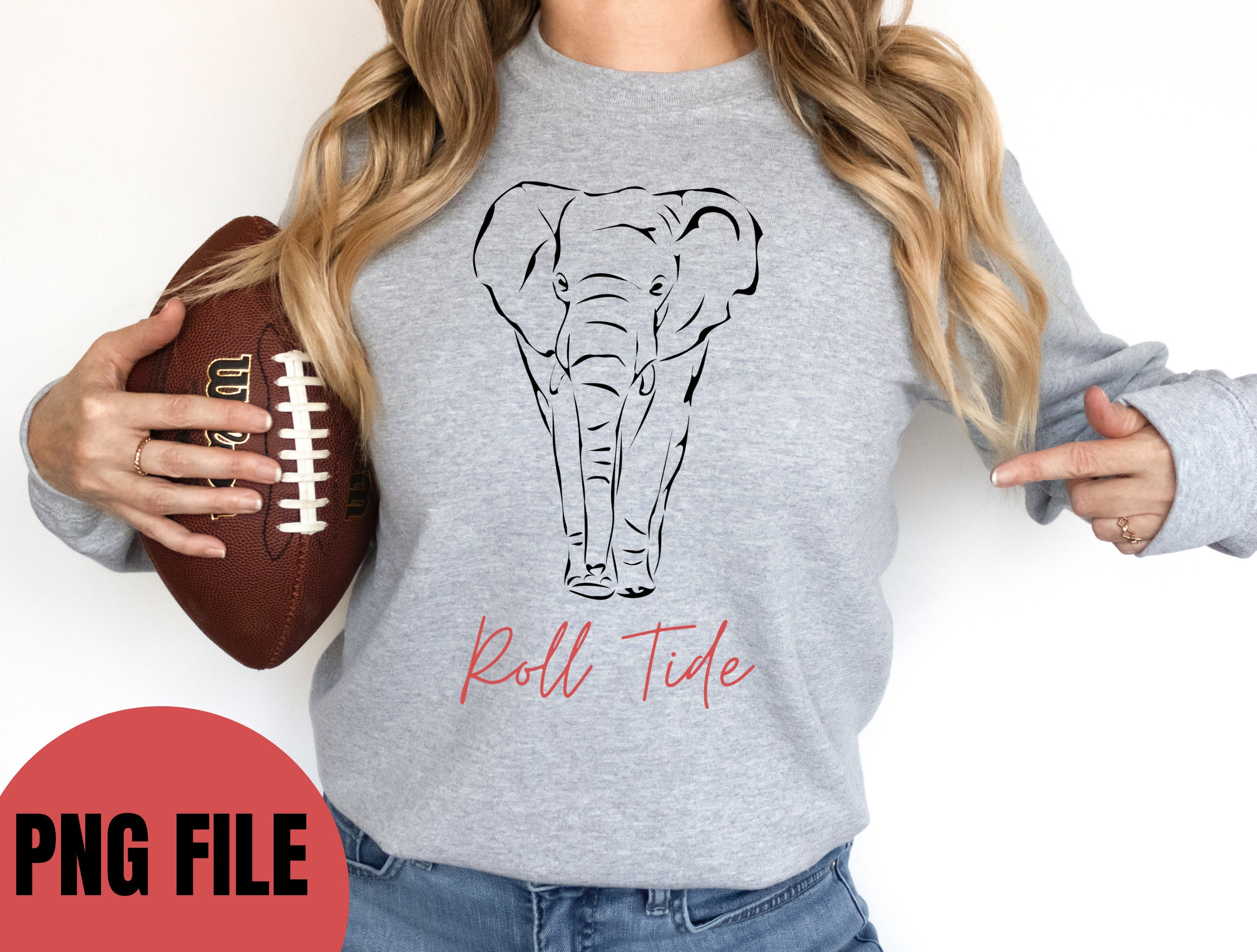 Roll Tide PNG Alabama Football-alabama Sublimation - Etsy
