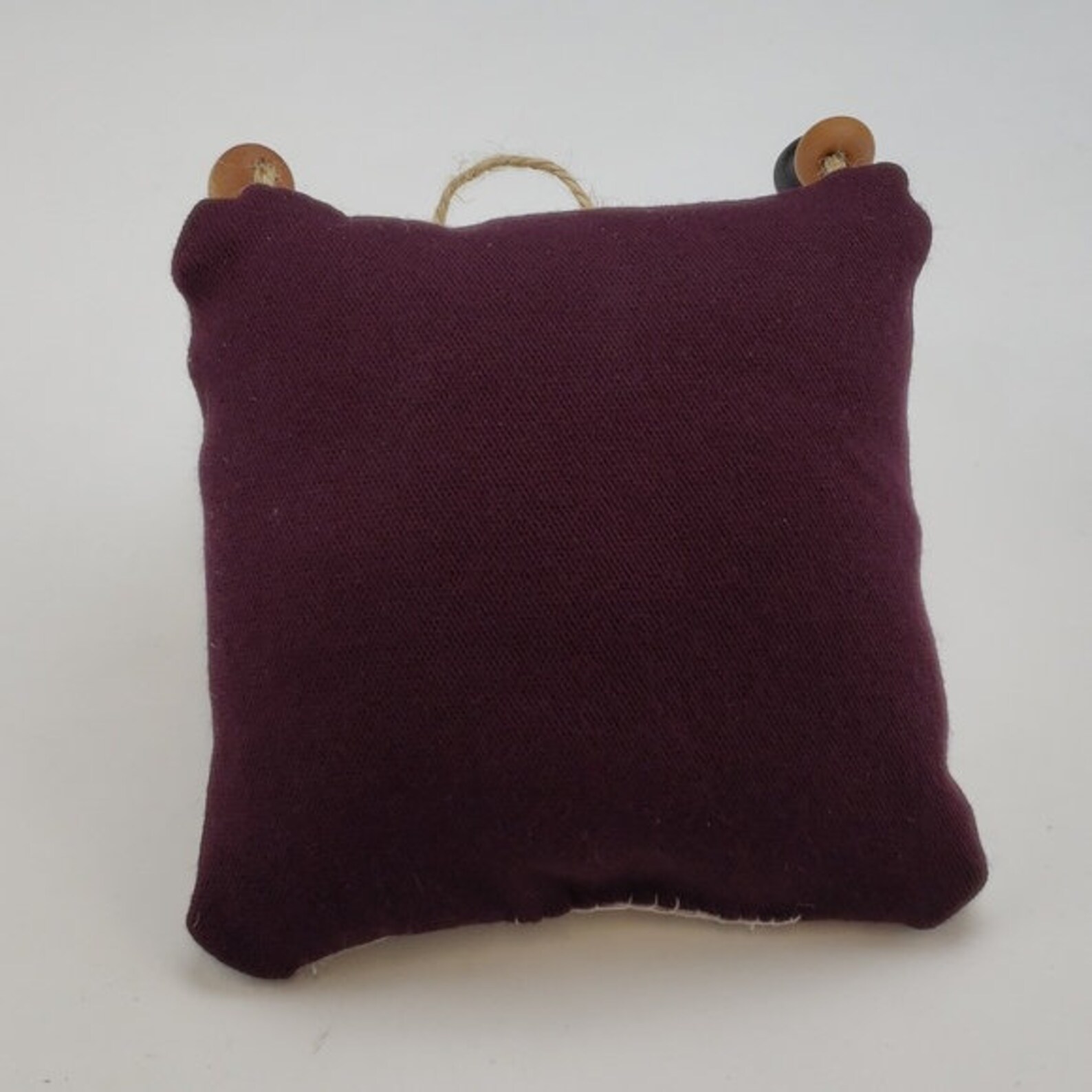 Cross Stitch Mini Pillow Door Knob Hanger Handmade 5 X 5 Inches - Etsy