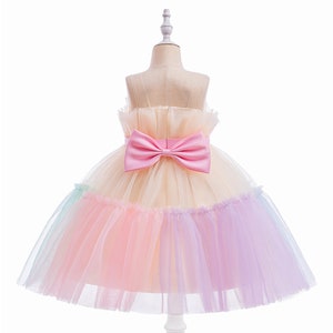 Baby Girl Frilly Princess Dress Tulle Dress Toddler Wedding - Etsy