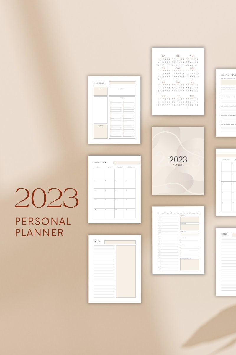 2023-2024 Printable Planner - Etsy