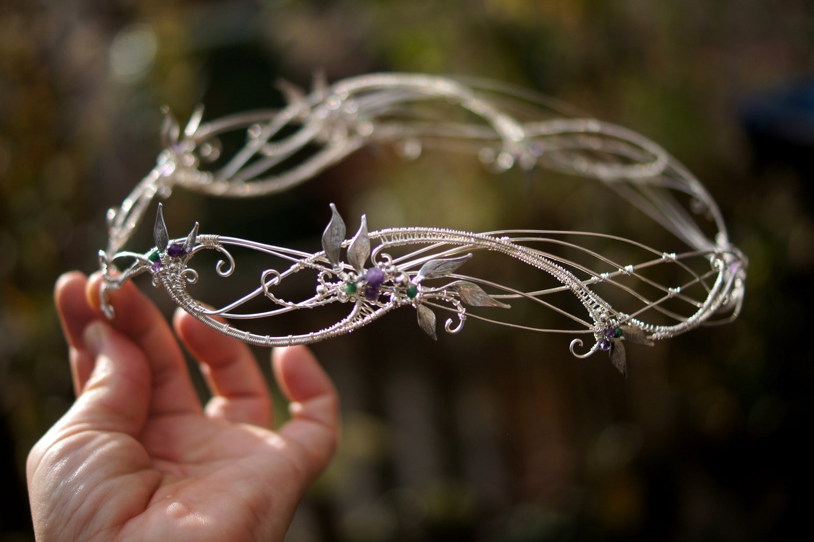 Elven Tiara. Cosplay Circlet. Wedding Tiara. - Etsy